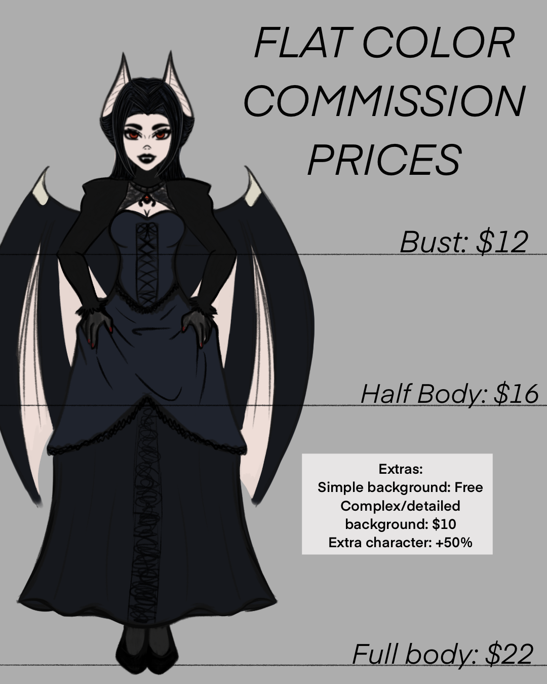 batbrainarts's Commission Form | Artistree