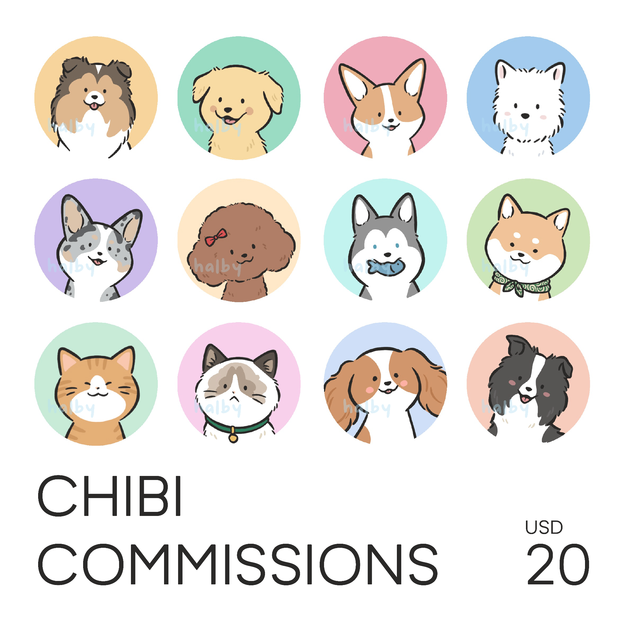 halbyillustration's Commission Form | Artistree