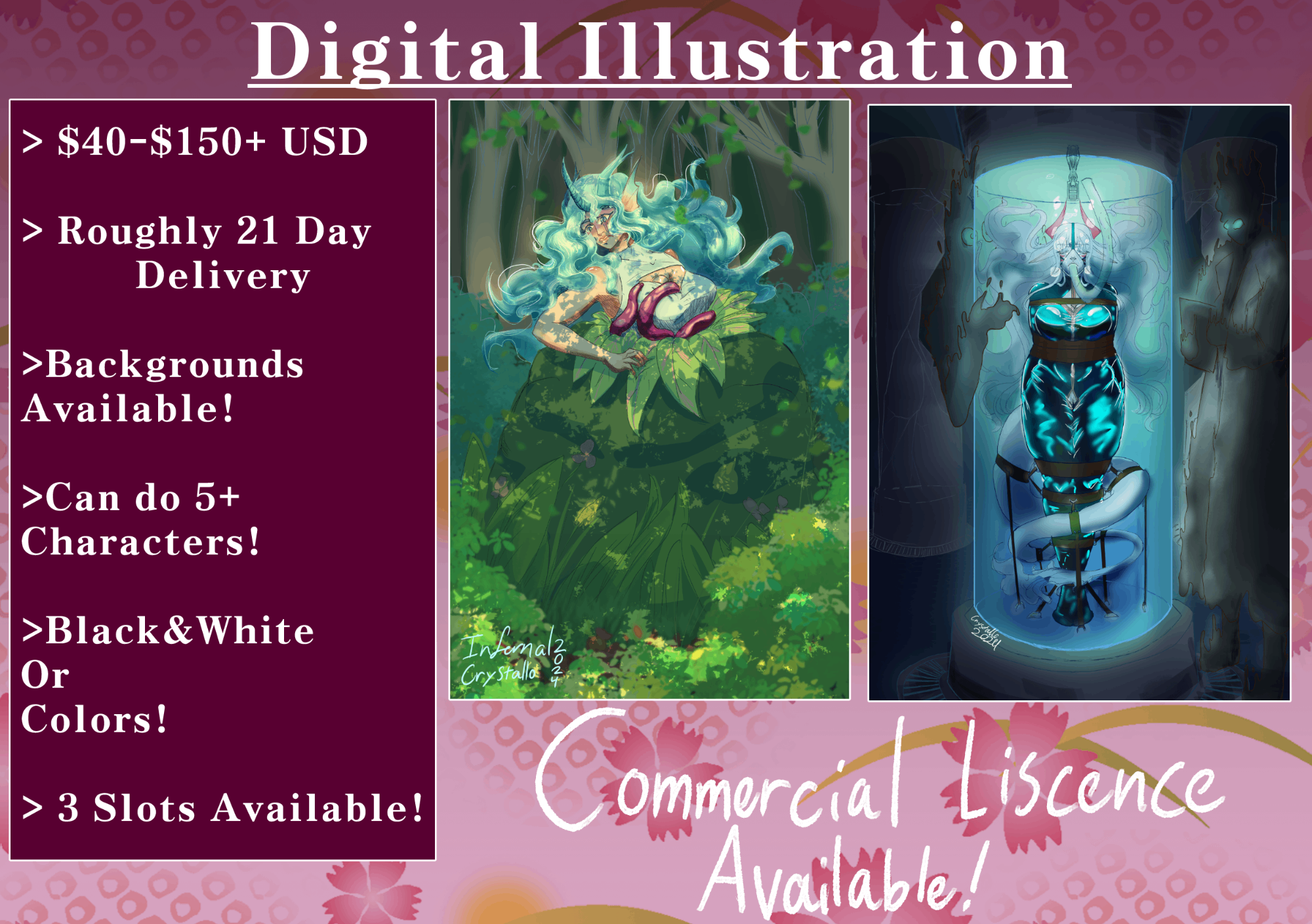 infernalillustrations's Commission Form | Artistree