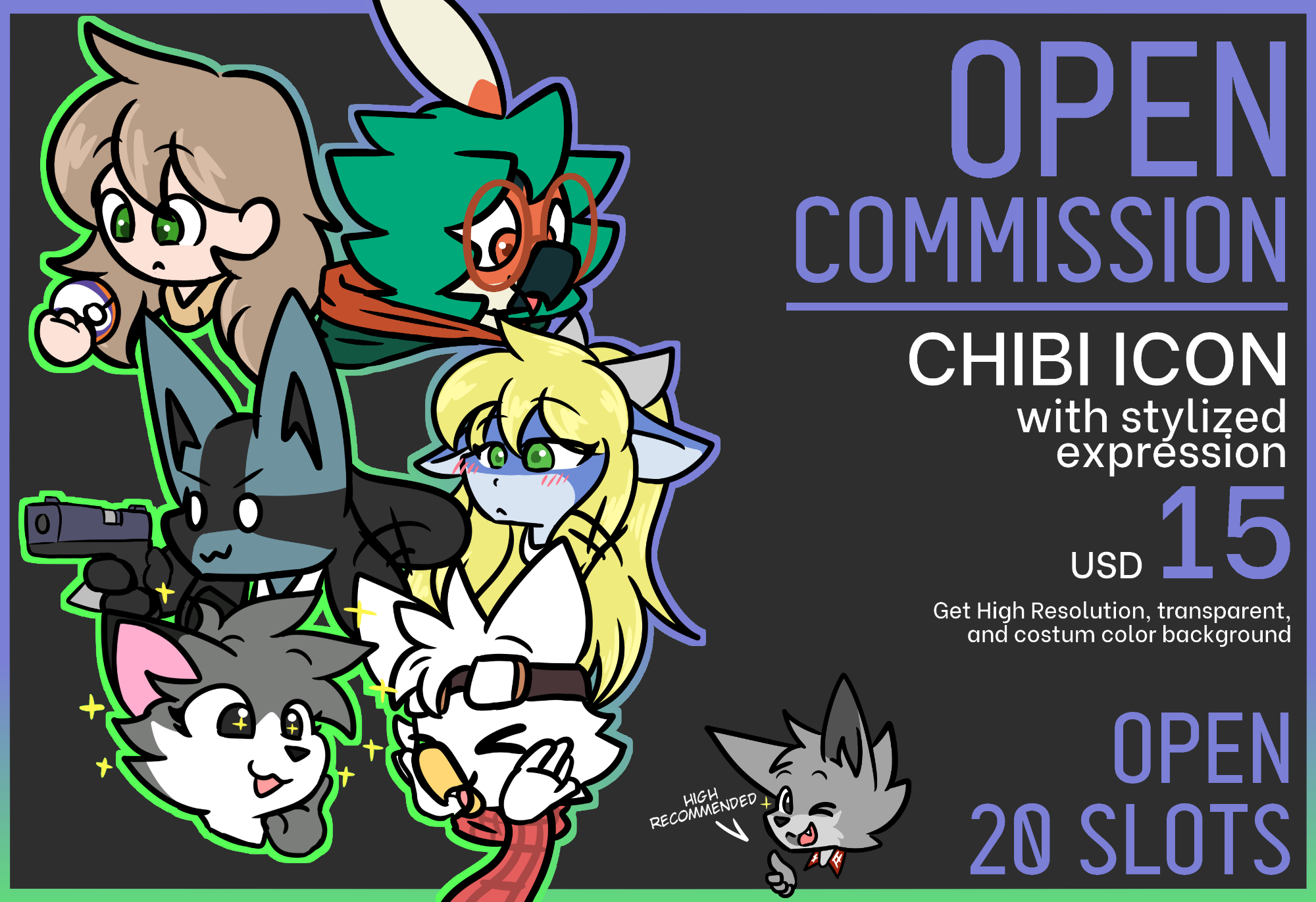 kangwolf's Commission Form | Artistree