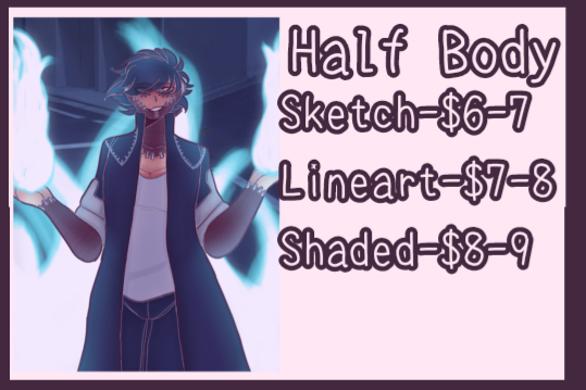 Half Body Commissions