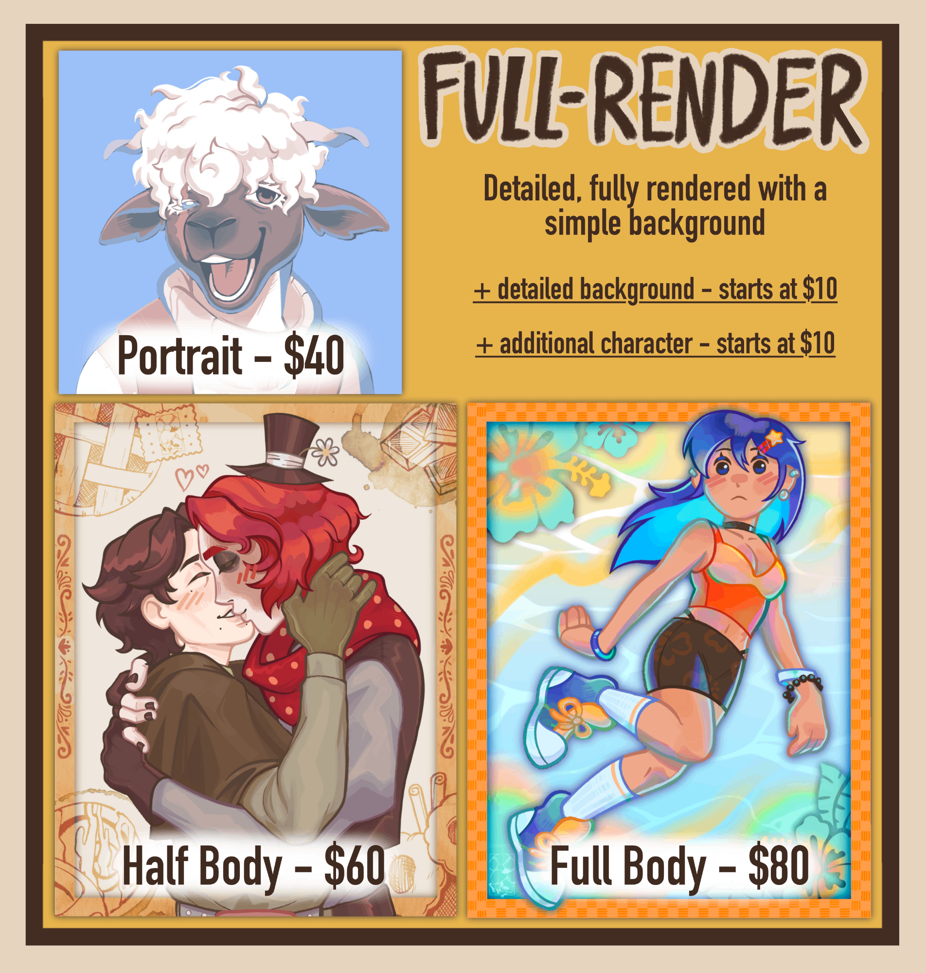 raccowl's Commission Form | Artistree