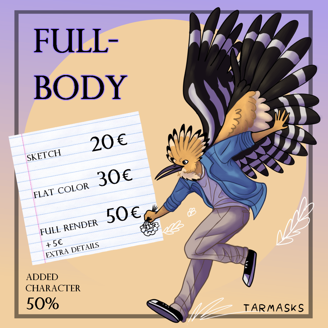 tarmasks's Commission Form | Artistree